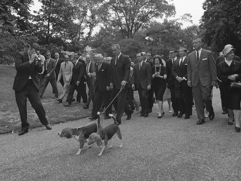 Him and Her; LBJ's Beagles | Pet Cemetery Stories